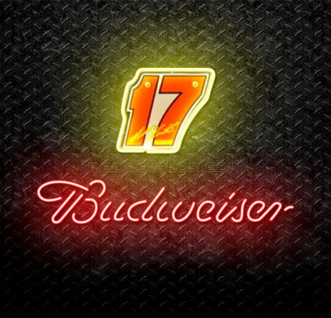 Buy Nascar #17 Matt Kenseth Budweiser Neon Sign Online // Neonstation