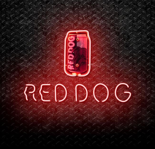 Buy Red Dog Tin Can Neon Sign Online // Neonstation