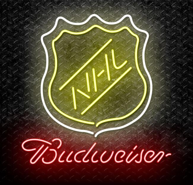 Buy NHL Logo Budweiser Neon Sign Online // Neonstation
