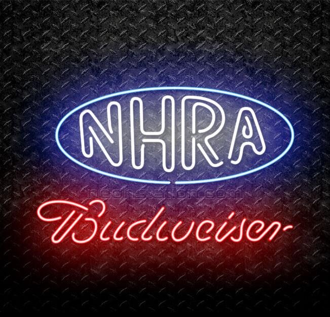 Buy NHRA Budweiser Neon Sign Online // Neonstation