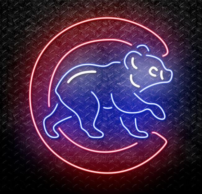 Buy MLB Chicago Cubs Neon Sign Online // Neonstation