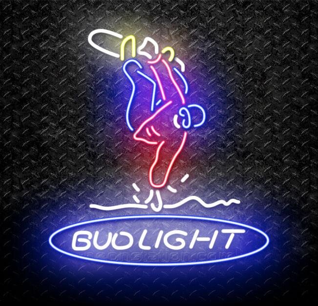 Buy Bud Light Snowboard Neon Sign Online // Neonstation