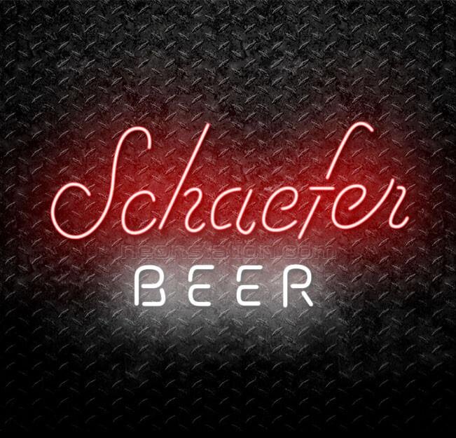 Buy Schaefer Beer Neon Sign Online // Neonstation