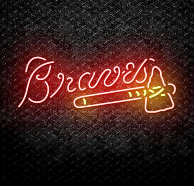Buy MLB Atlanta Braves Neon Sign Online // Neonstation