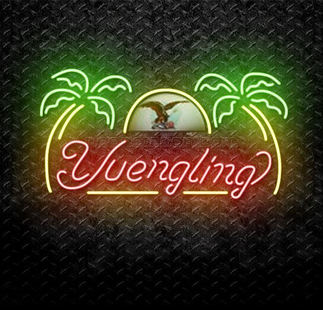 Buy Yuengling Palm Tree Eagle Neon Sign Online // Neonstation