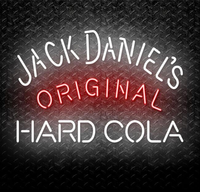 Buy Jack Daniel's Original Hard Cola Neon Sign Online // Neonstation