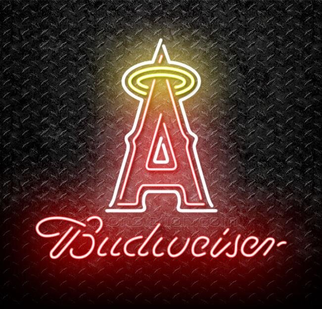 Buy MLB LA Angels Anaheim Budweiser Neon Sign Online // Neonstation