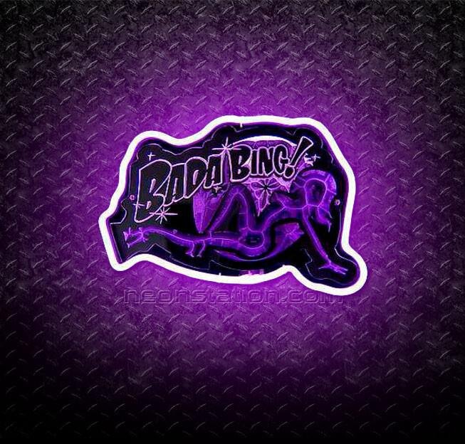 The Sopranos Bada Bing Club 3D Neon Sign For Sale // Neonstation
