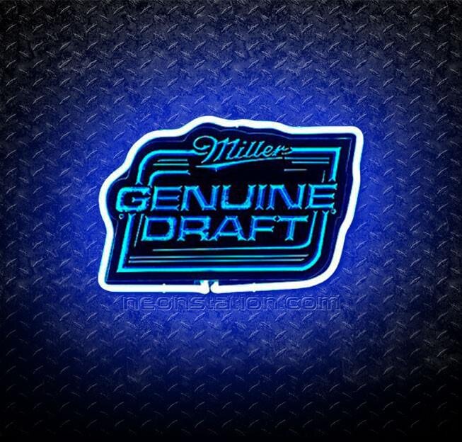 Miller Genuine Draft 3D Neon Sign For Sale // Neonstation