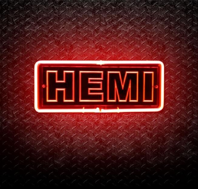 Hemi 3D Neon Sign For Sale // Neonstation