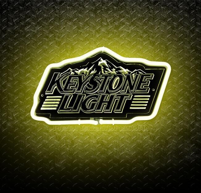 Keystone Light 3D Neon Sign For Sale // Neonstation