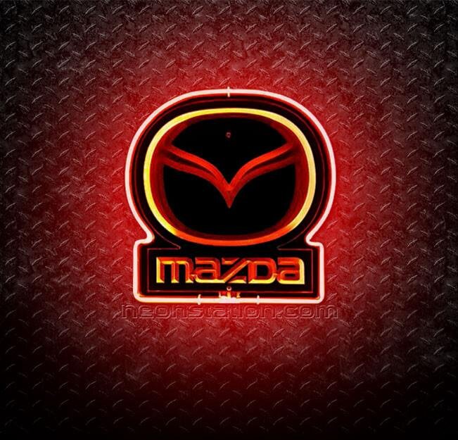 Mazda 3D Neon Sign For Sale // Neonstation
