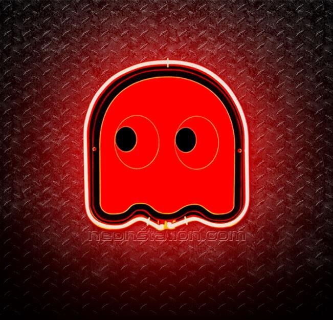 Pacman Blinky Shadow 3D Neon Sign For Sale // Neonstation
