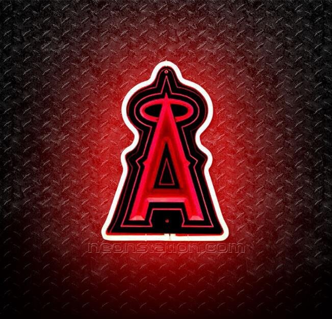 MLB Anaheim LA Angels 3D Neon Sign For Sale // Neonstation