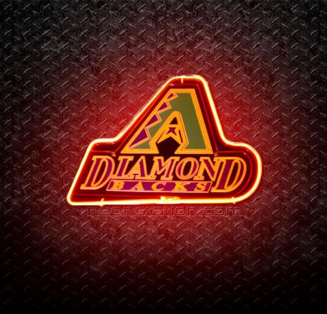 Buy MLB Arizona Diamondbacks 3D Neon Sign Online // Neonstation