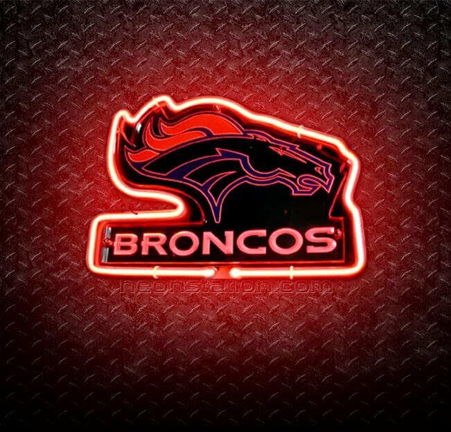 Buy NFL Denver Broncos 3D Neon Sign Online // Neonstation