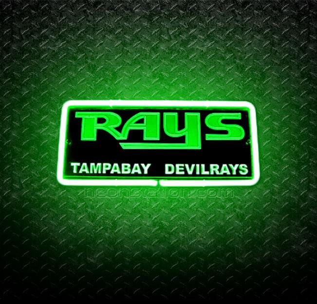 Buy MLB Tampa Bay Rays 3D Neon Sign Online // Neonstation