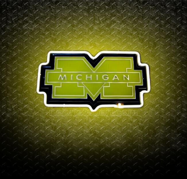 Buy University Of Michigan 3D Neon Sign Online // Neonstation