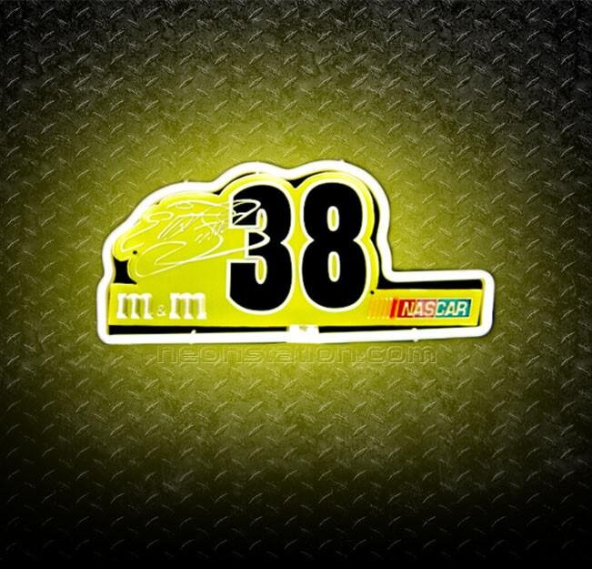 Buy Nascar 38 3D Neon Sign Online // Neonstation