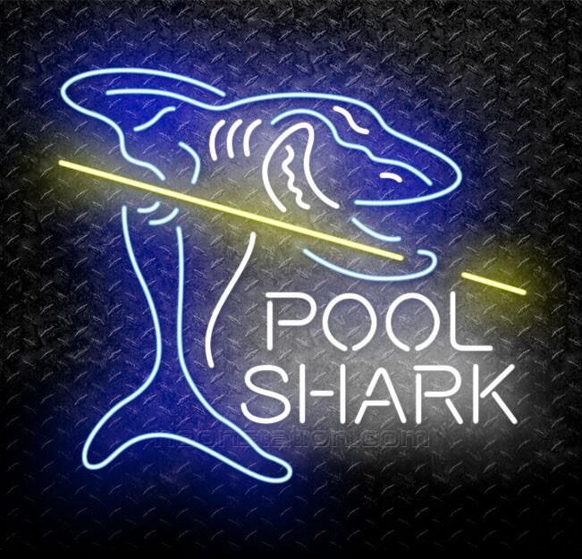Buy Pool Shark Neon Sign Online // Neonstation