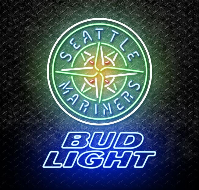 Bud Light MLB Seattle Mariners Neon Sign For Sale // Neonstation