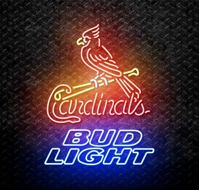 Bud Light MLB St. Louis Cardinals Neon Sign For Sale // Neonstation