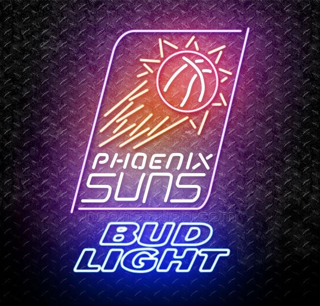 Bud Light NBA Phoenix Suns Neon Sign For Sale // Neonstation