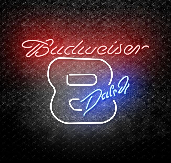 Budweiser Dale Jr. 8 Neon Sign For Sale // Neonstation
