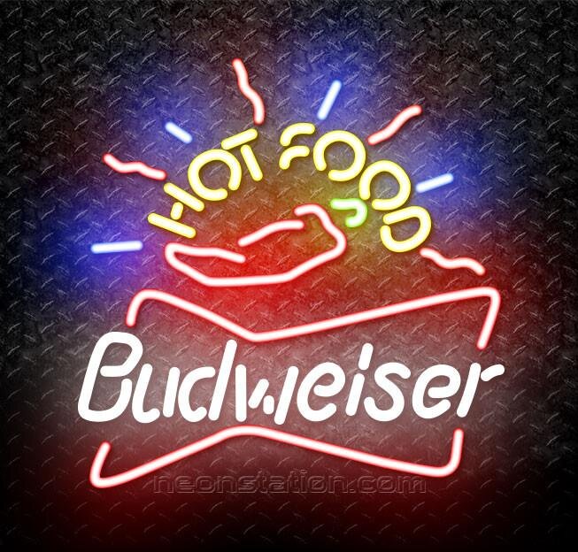 Budweiser Hot Food Neon Sign For Sale // Neonstation
