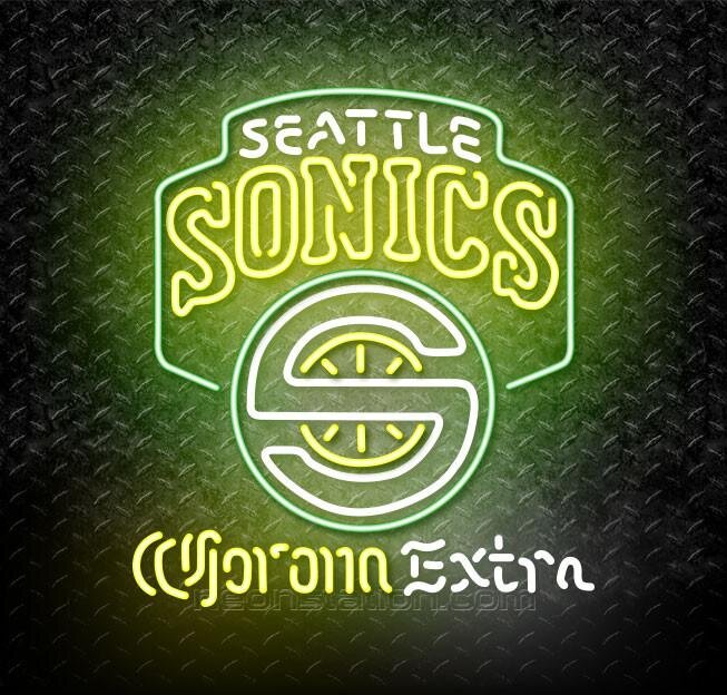Corona Extra NBA Seattle Supersonics Neon Sign For Sale // Neonstation