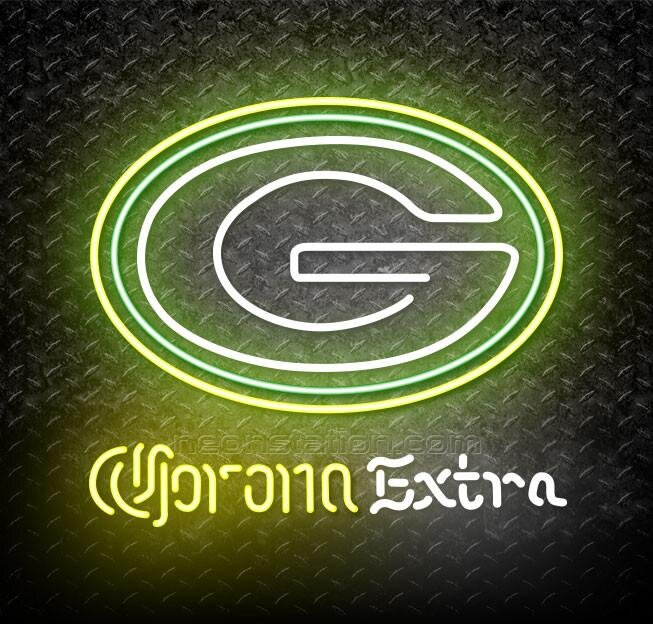 Corona Extra NFL Green Bay Packers Neon Sign For Sale // Neonstation