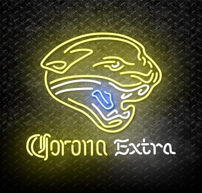 Corona Extra NFL Jacksonville Jaguars Neon Sign For Sale // Neonstation