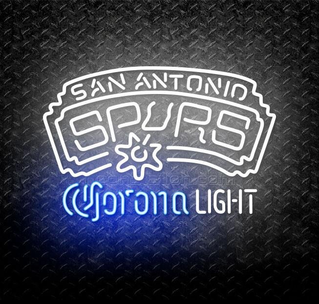 Corona Light NBA San Antonio Spurs Neon Sign For Sale // Neonstation