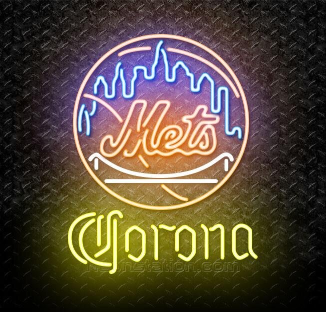 Corona MLB New York Mets Neon Sign For Sale // Neonstation