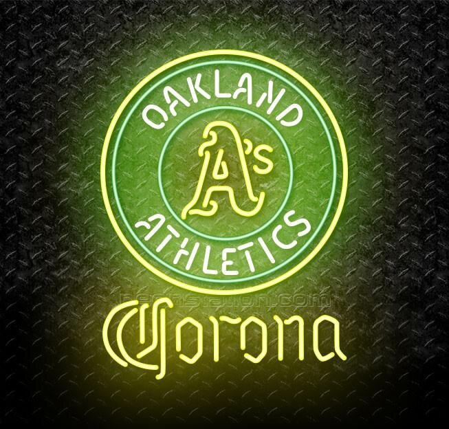 Corona MLB Oakland Athletics Neon Sign For Sale // Neonstation