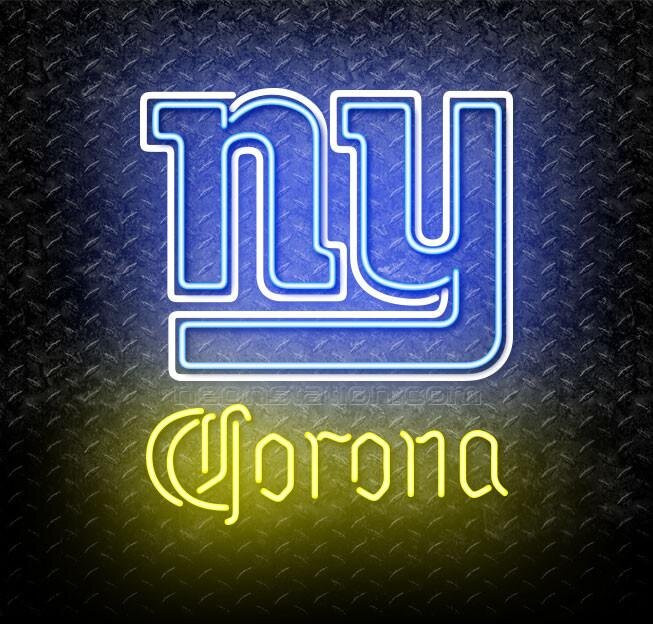Corona NFL New York Giants Neon Sign For Sale // Neonstation