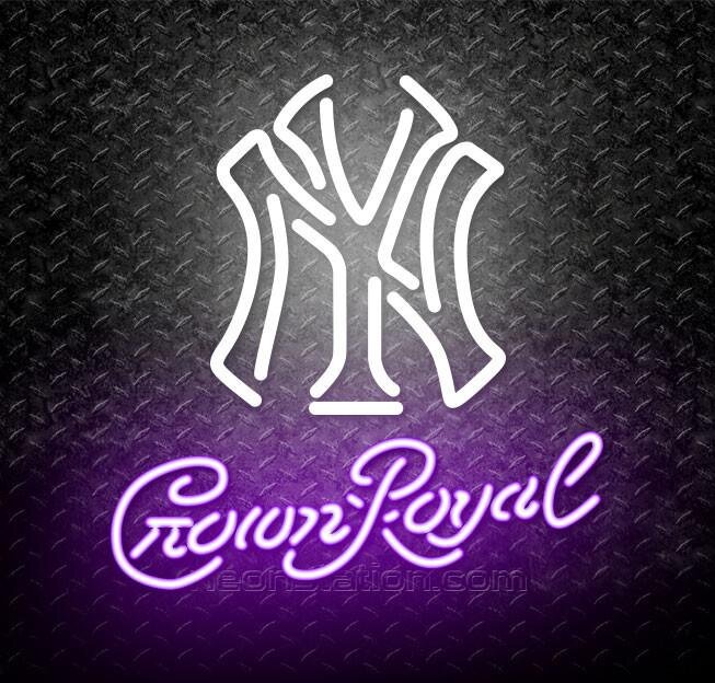 Crown Royal MLB New York Yankees Neon Sign For Sale // Neonstation