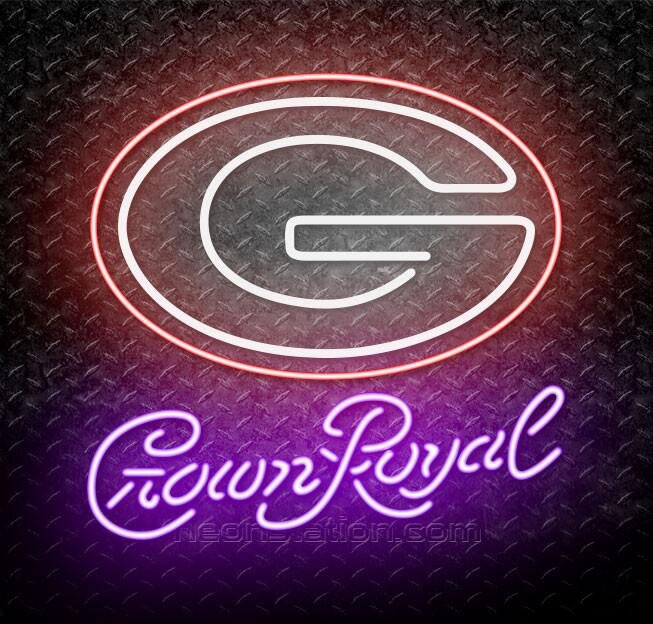 Crown Royal University Of Georgia Neon Sign For Sale // Neonstation