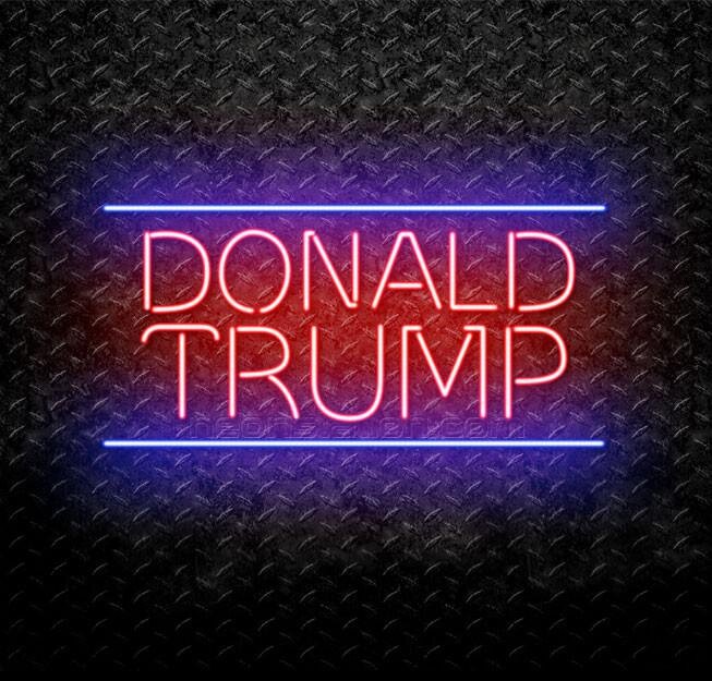 Donald Trump Neon Sign For Sale // Neonstation