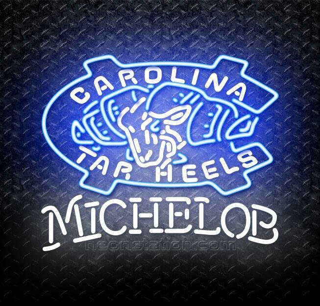 Michelob MLB Unc North Carolina Tar Heels Neon Sign For Sale // Neonstation