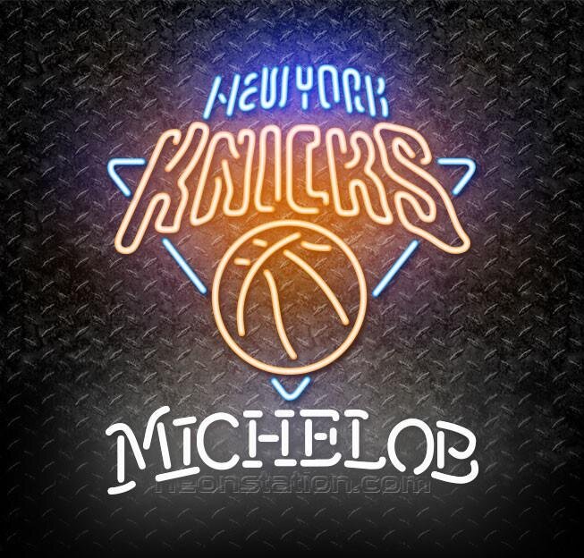 Michelob NBA New York Knicks Neon Sign For Sale // Neonstation