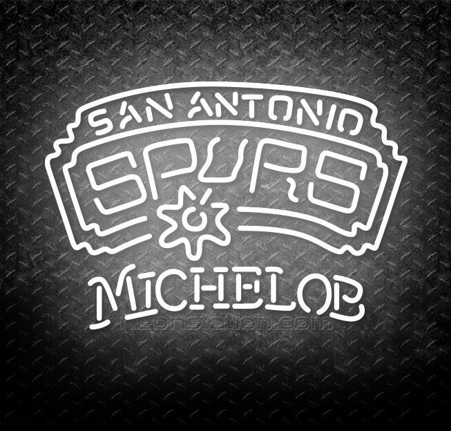 Michelob NBA San Antonio Spurs Neon Sign For Sale // Neonstation