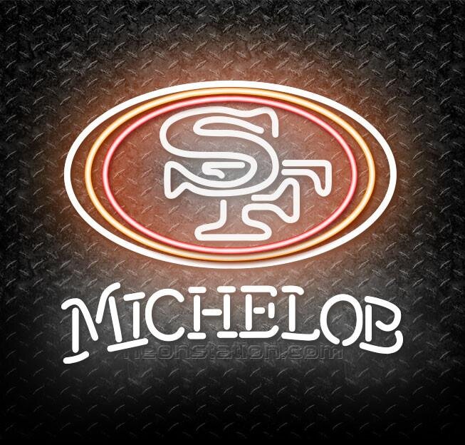 Michelob NFL San Francisco 49ers Neon Sign For Sale // Neonstation