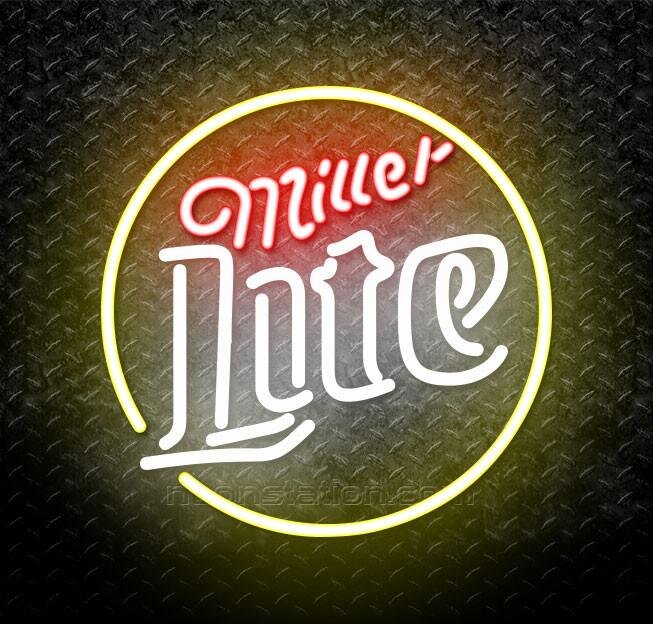 Miller Lite Neon Sign For Sale // Neonstation