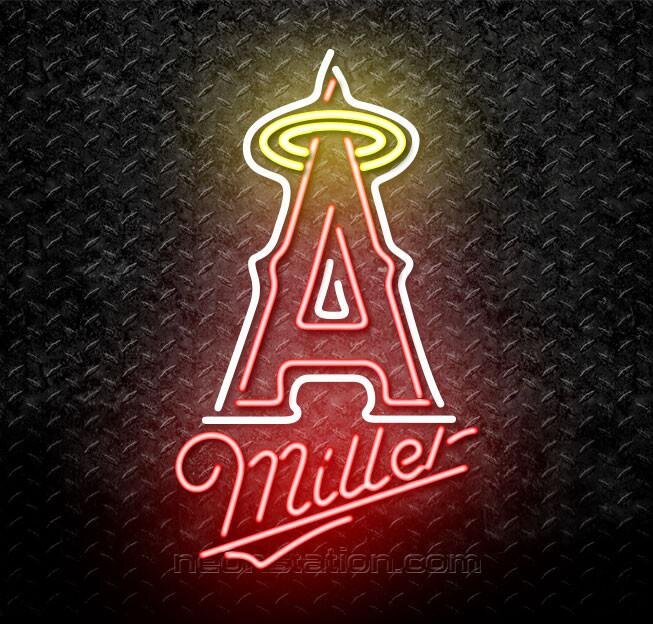 Miller MLB Los Angeles Angels Of Anaheim Neon Sign For Sale // Neonstation