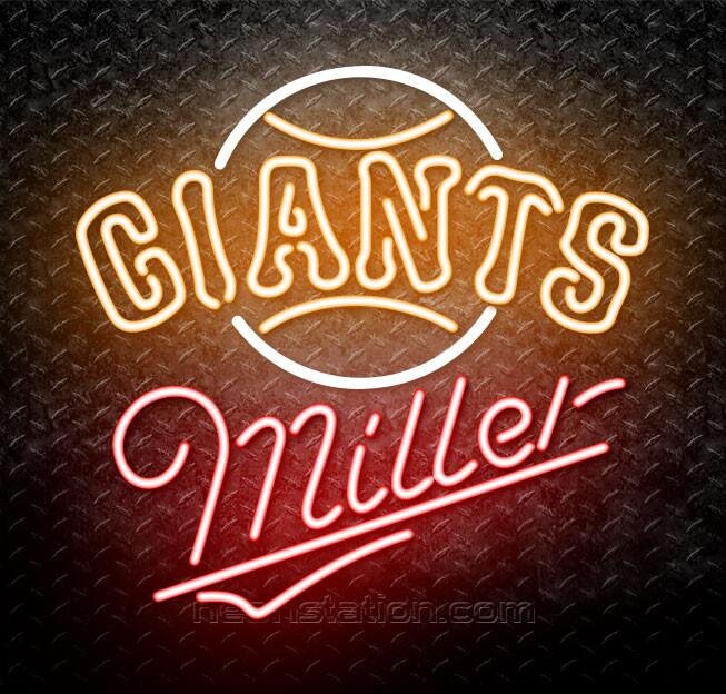Miller MLB San Francisco Giants Neon Sign For Sale // Neonstation