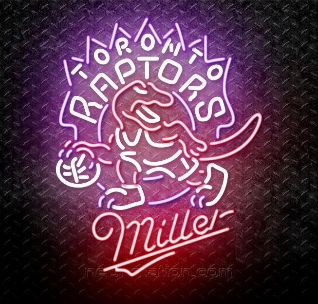 Miller NBA Toronto Raptors Neon Sign For Sale // Neonstation