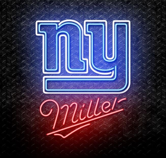 Miller NFL New York Giants Neon Sign For Sale // Neonstation