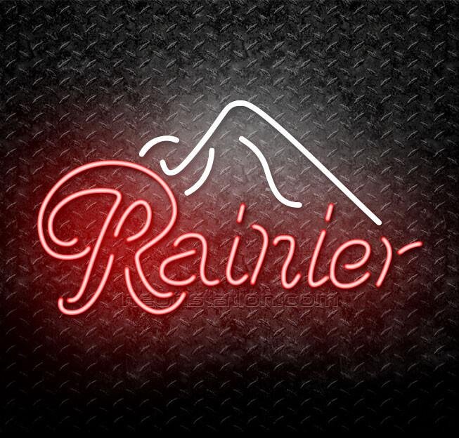 Rainier Ice Mountain Neon Sign For Sale // Neonstation