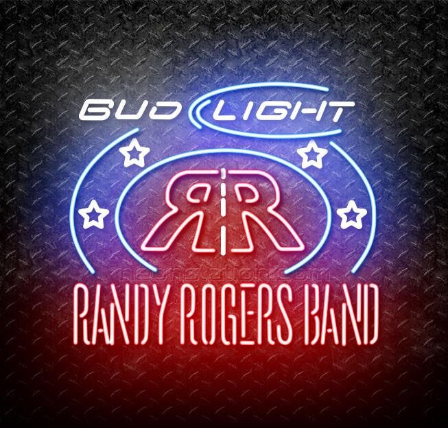 Randy Rogers Bud Light Neon Sign For Sale // Neonstation